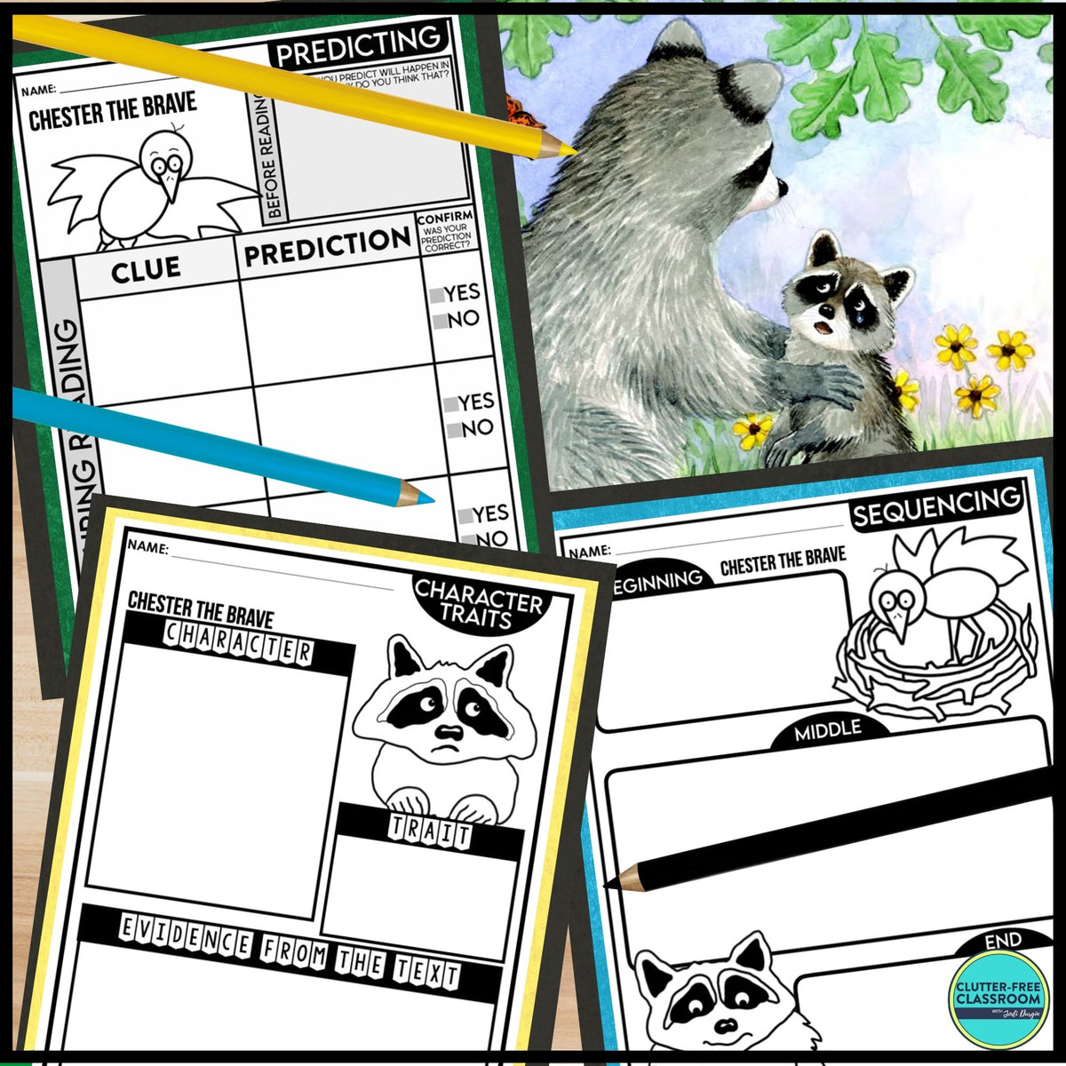 CHESTER THE BRAVE activities and lesson plan ideas – Clutter Free ...