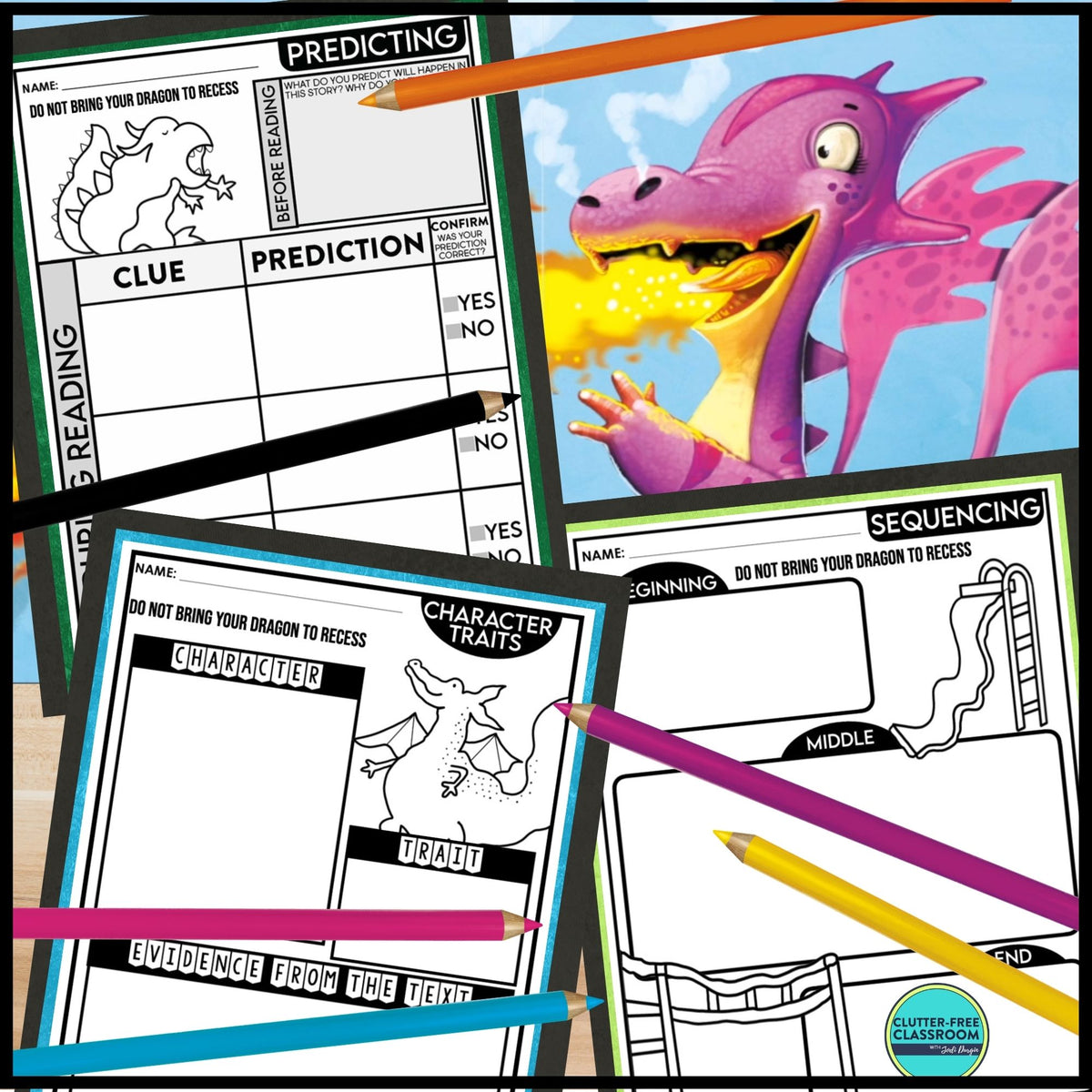 DO NOT BRING YOUR DRAGON TO RECESS activities and lesson plan ideas ...