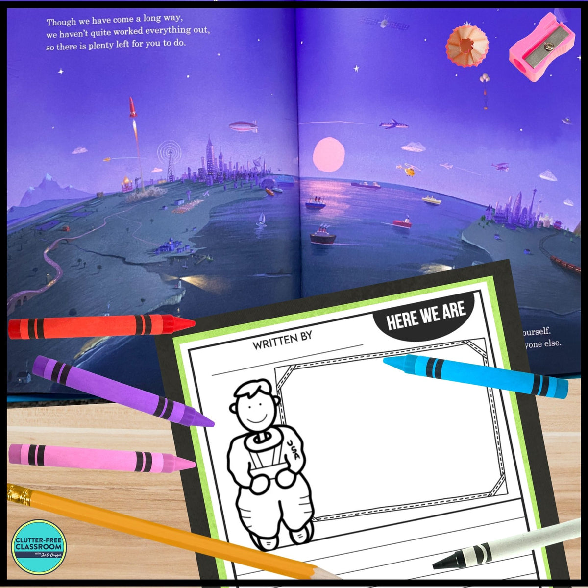HERE WE ARE activities and lesson plan ideas – Clutter Free Classroom Store
