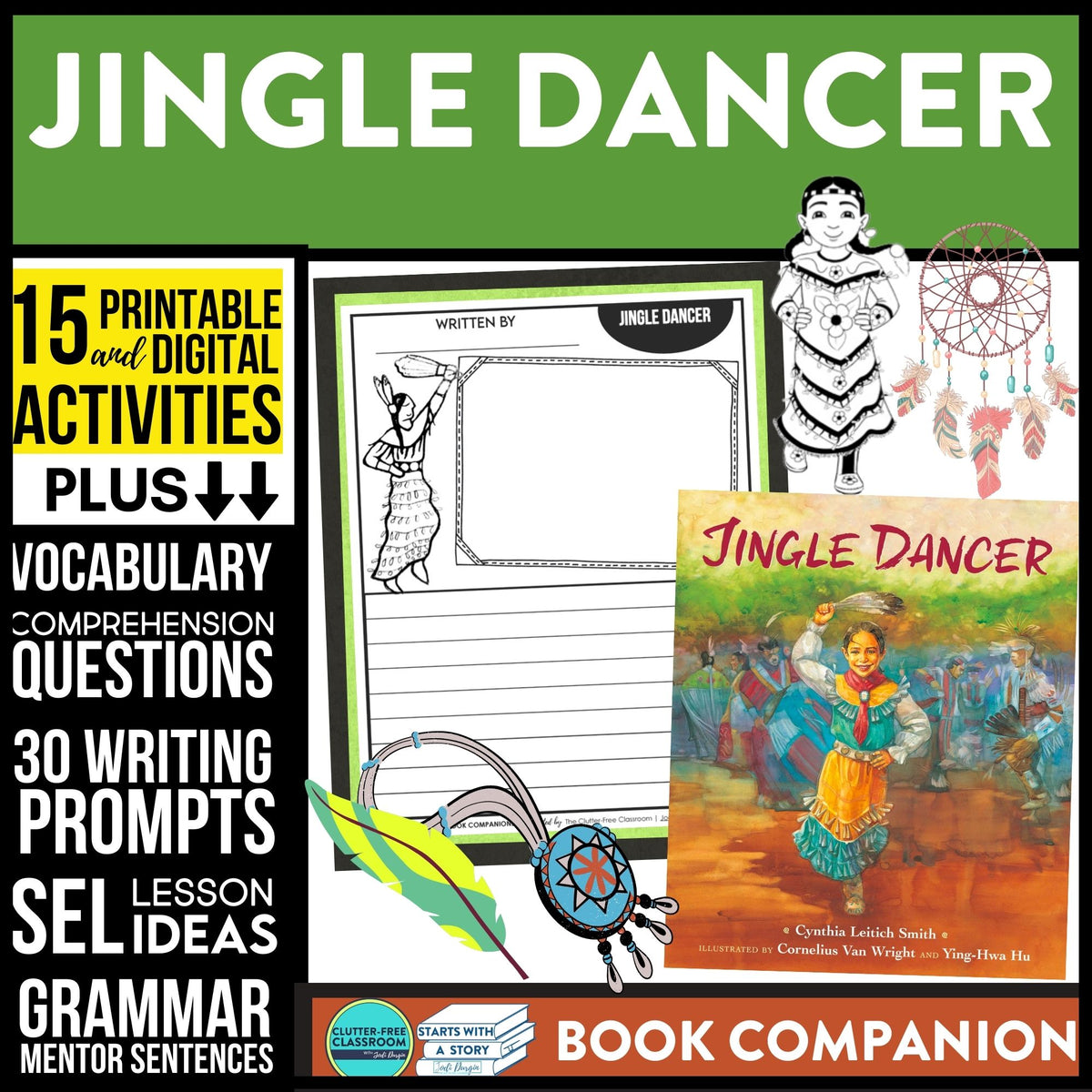 JINGLE DANCER activities and lesson plan ideas – Clutter Free Classroom ...