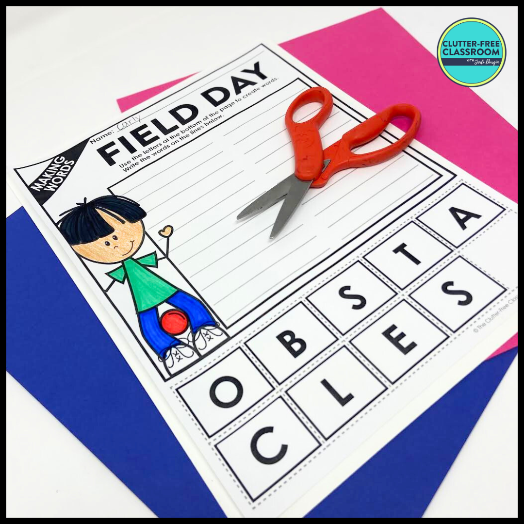 Field Day Activity Packet – Clutter Free Classroom Store