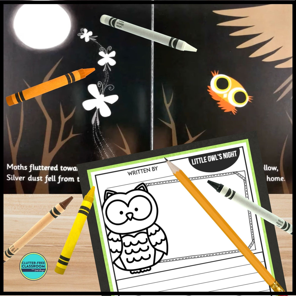 LITTLE OWL'S NIGHT activities and lesson plan ideas – Clutter Free ...