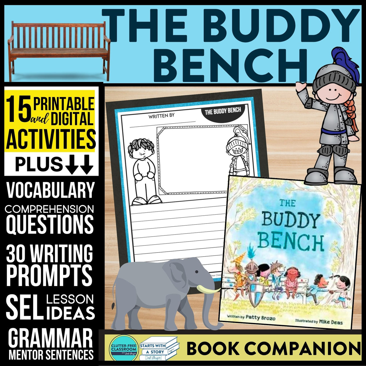 THE BUDDY BENCH activities and lesson plan ideas – Clutter Free ...