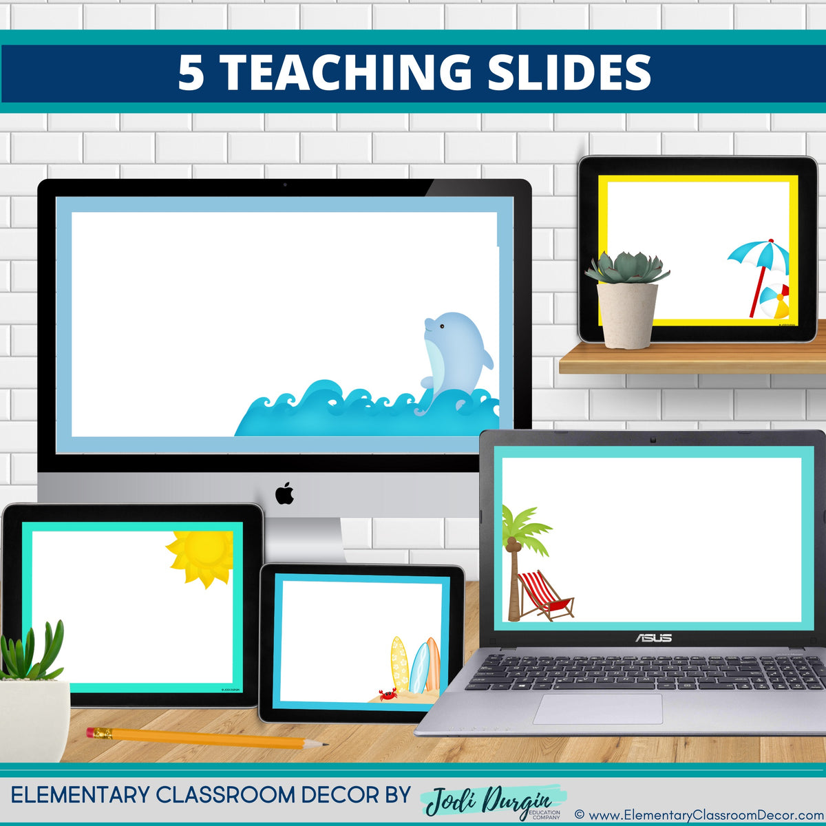 Ocean Theme Beach Classroom Decor Bundle – Clutter Free Classroom Store