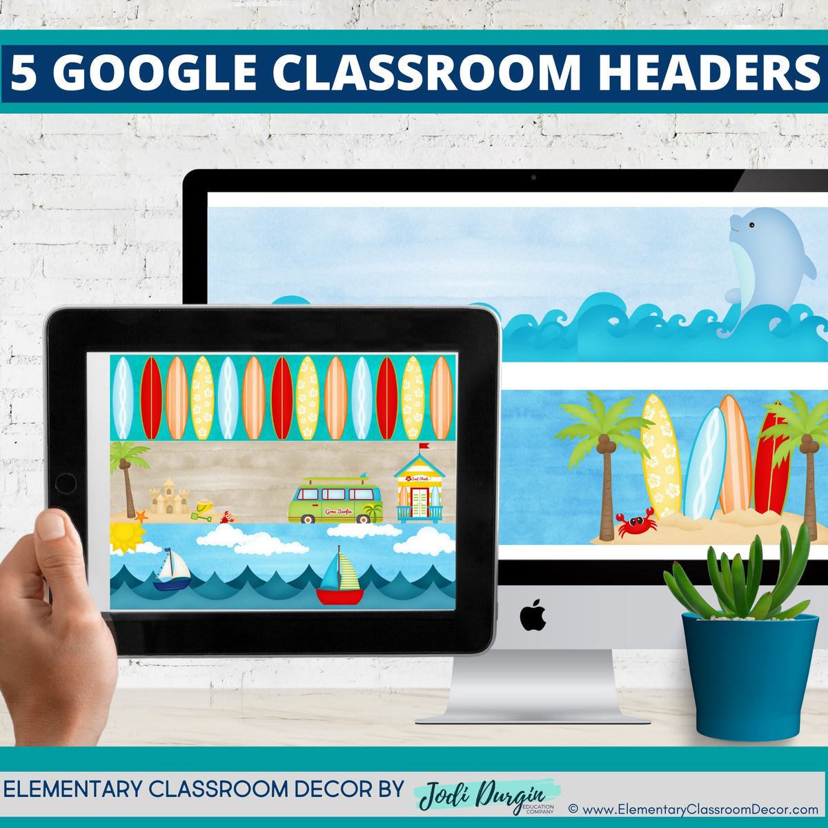 Ocean Theme Beach Classroom Decor Bundle – Clutter Free Classroom Store