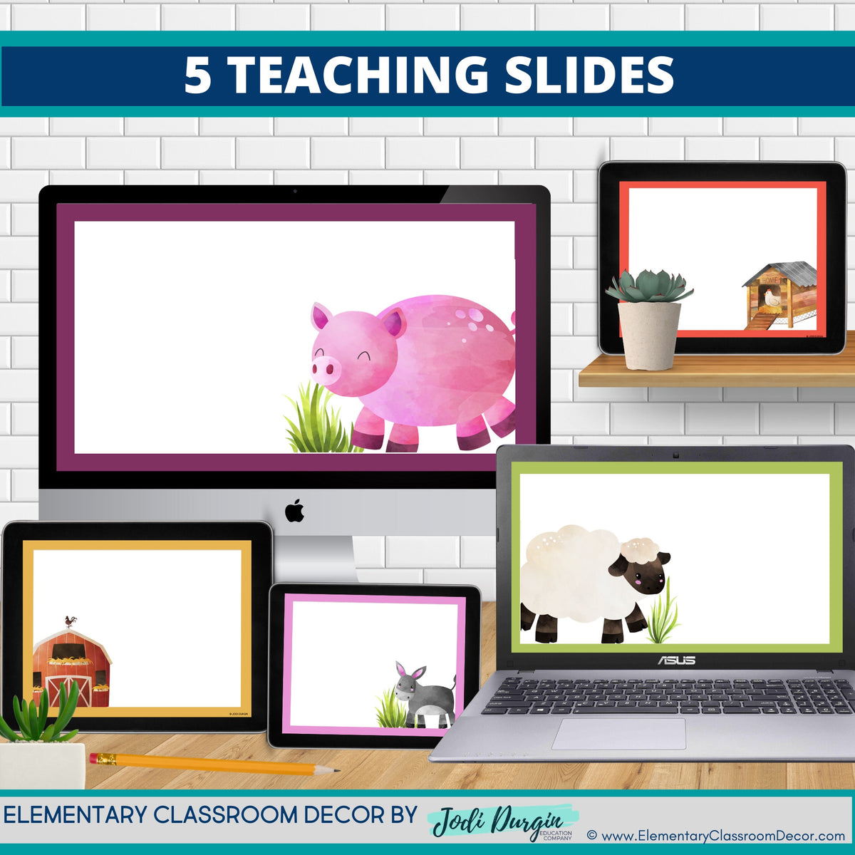 Farm Classroom Theme Decor Bundle – Clutter Free Classroom Store