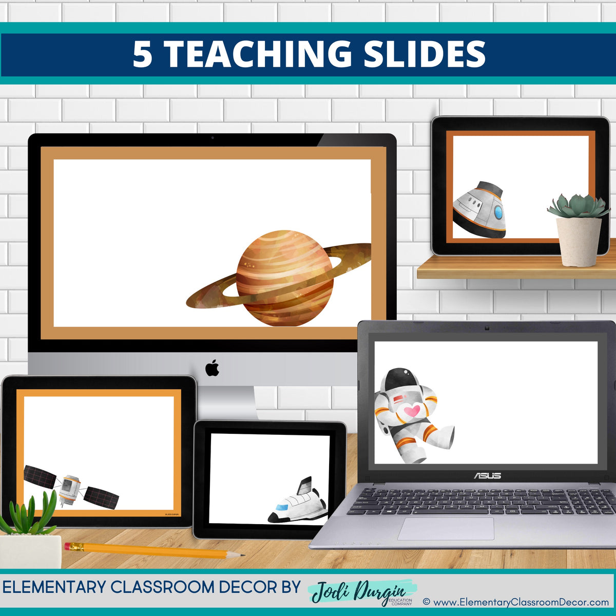 Outer Space Classroom Theme Decor Bundle – Clutter Free Classroom Store