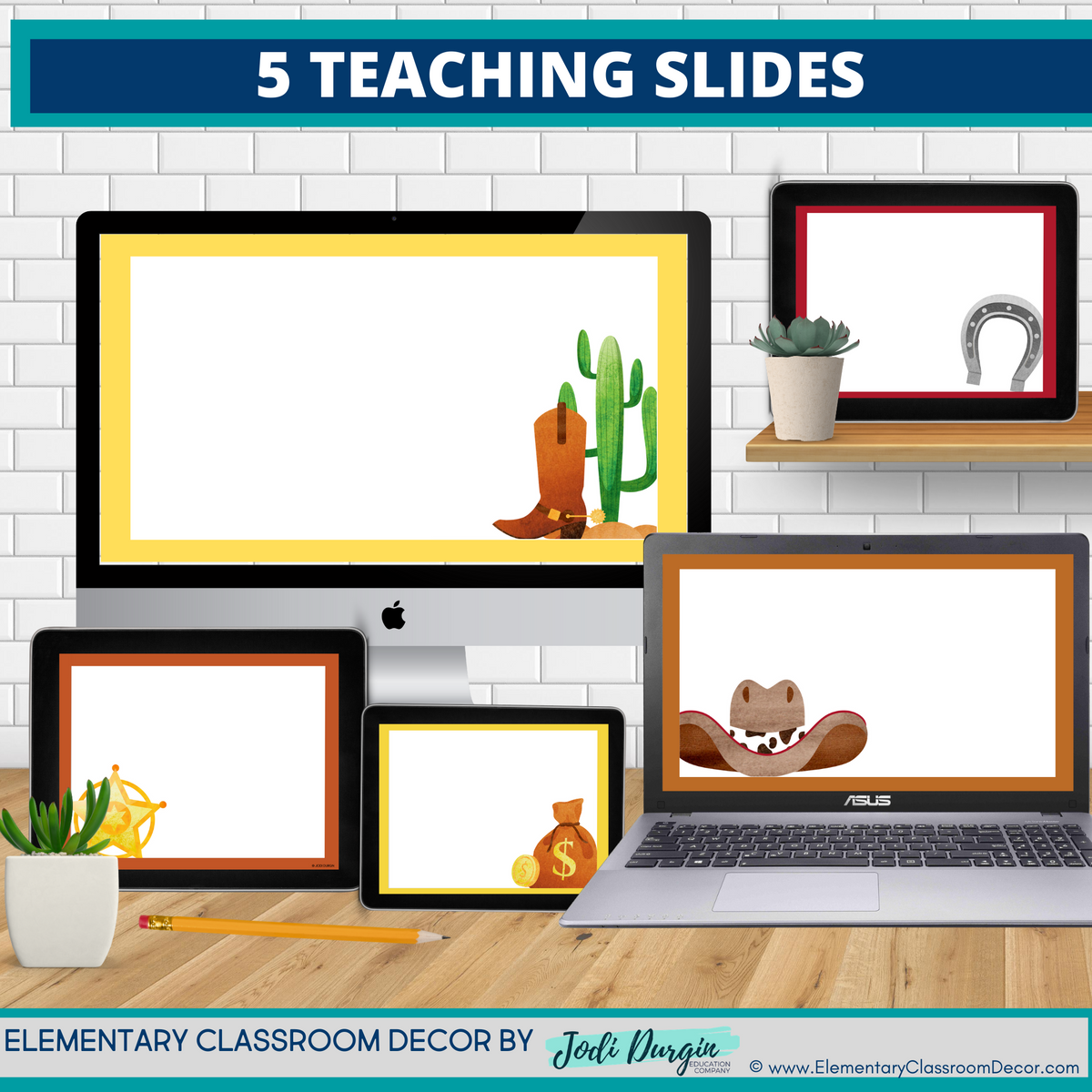 Western Classroom Theme Decor Bundle – Clutter Free Classroom Store