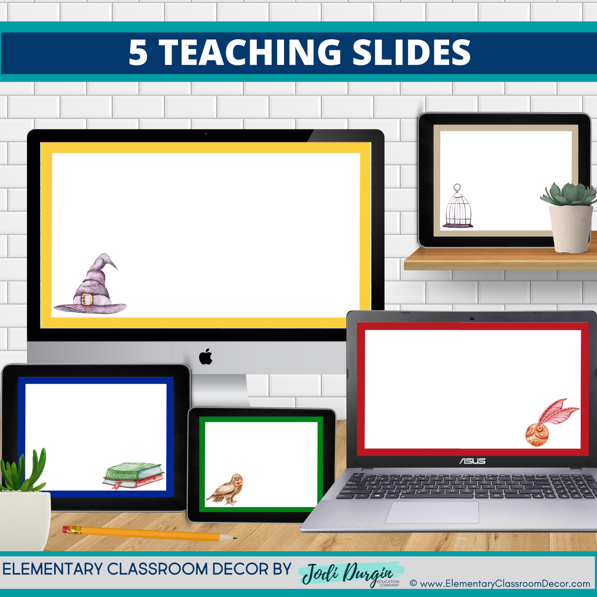 Harry Potter Wizard Classroom Theme Decor Bundle – Clutter Free ...