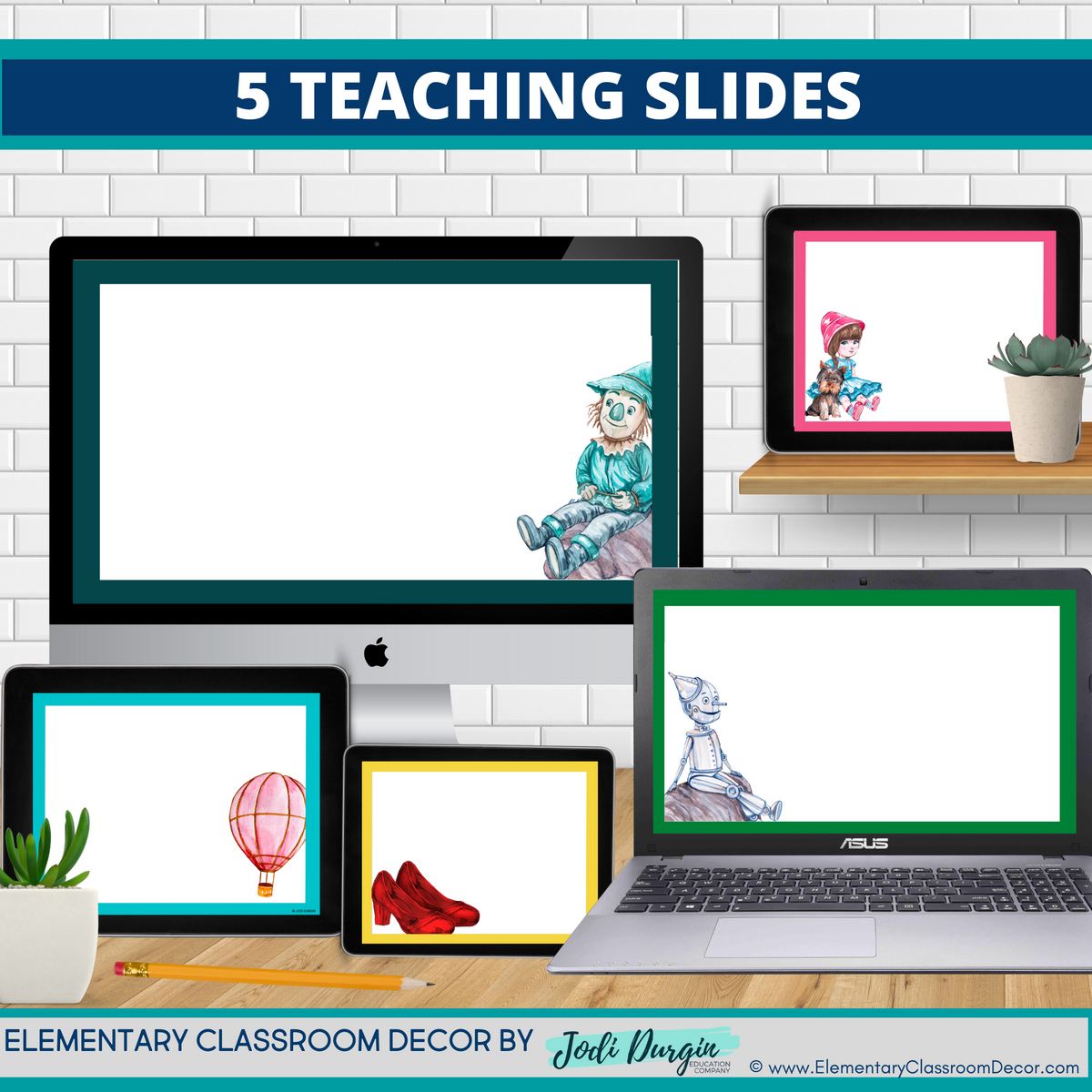 Wizard of Oz Classroom Theme Decor Bundle – Clutter Free Classroom Store