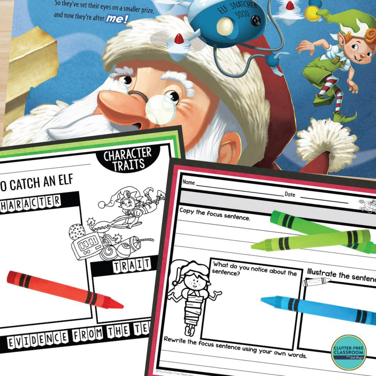 HOW TO CATCH AN ELF activities and lesson plan ideas – Clutter Free ...