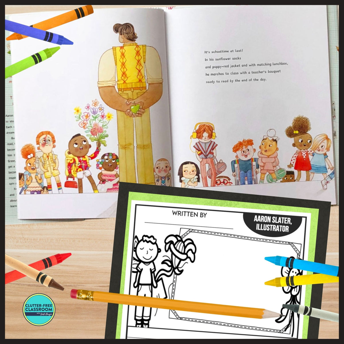 AARON SLATER, ILLUSTRATOR activities and lesson plan ideas – Clutter ...