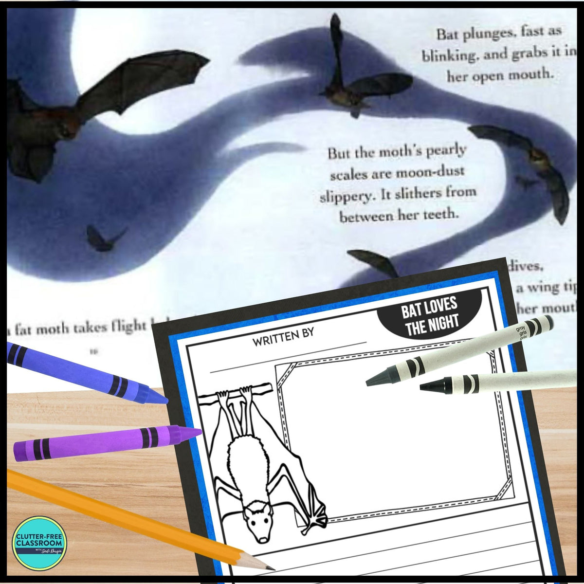 BAT LOVES THE NIGHT activities and lesson plan ideas – Clutter Free ...