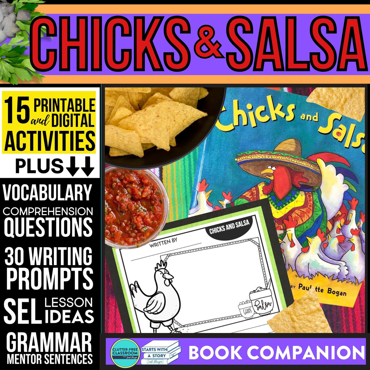 CHICKS AND SALSA activities and lesson plan ideas – Clutter Free ...