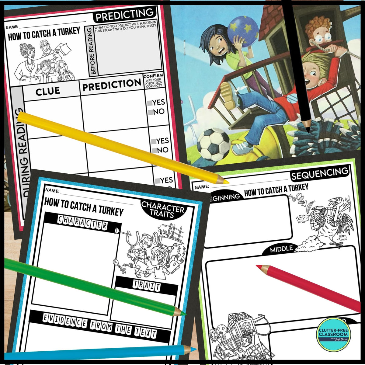 HOW TO CATCH A TURKEY activities and lesson plan ideas – Clutter Free ...