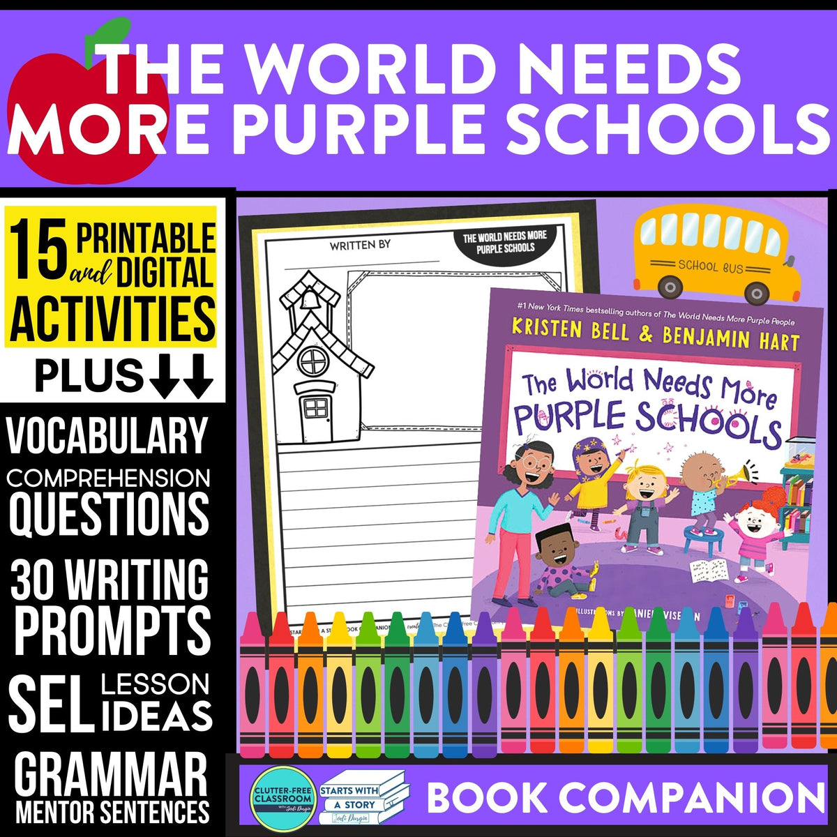 THE WORLD NEEDS MORE PURPLE SCHOOLS activities and lesson plan ideas ...