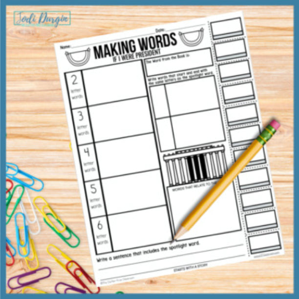 If I Were President activities and lesson plan ideas – Clutter Free ...