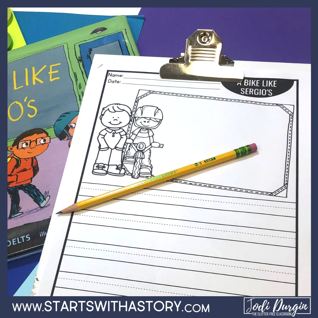 A Bike Like Sergio's activities and lesson plan ideas – Clutter Free ...