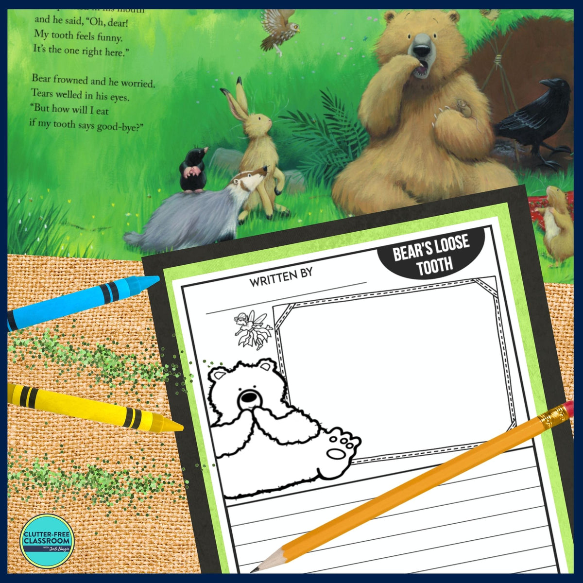 BEAR'S LOOSE TOOTH activities and lesson plan ideas – Clutter Free ...