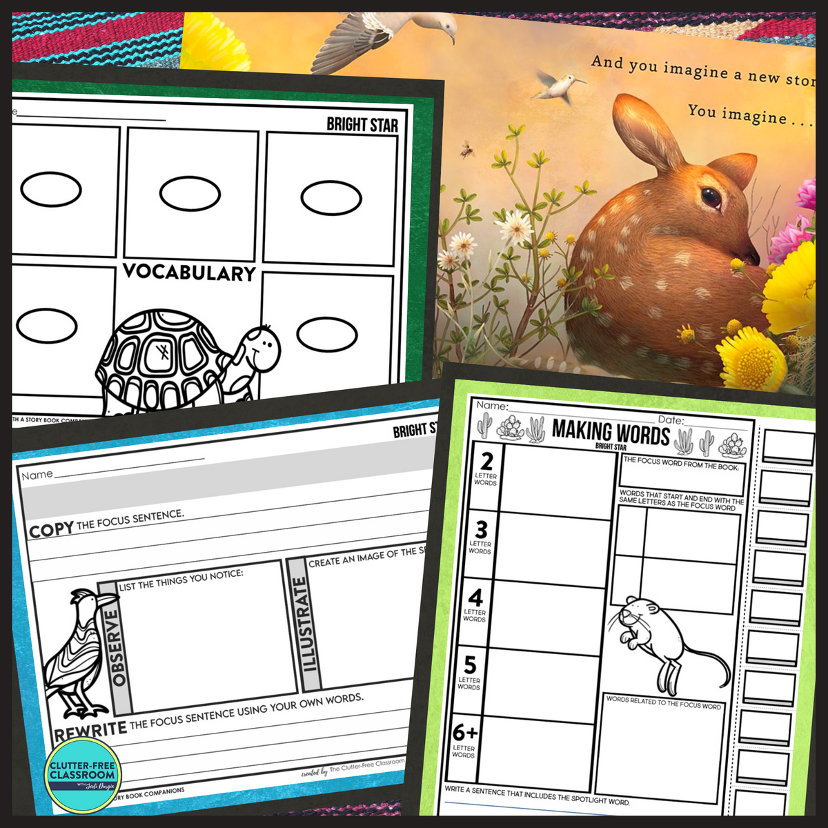 BRIGHT STAR activities and lesson plan ideas – Clutter Free Classroom Store