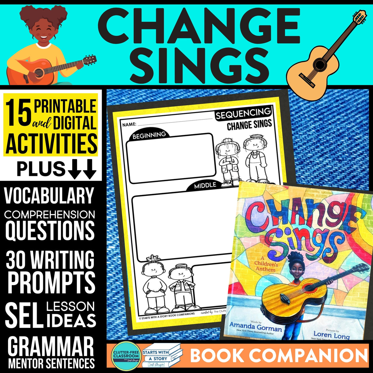 CHANGE SINGS activities and lesson plan ideas – Clutter Free Classroom ...