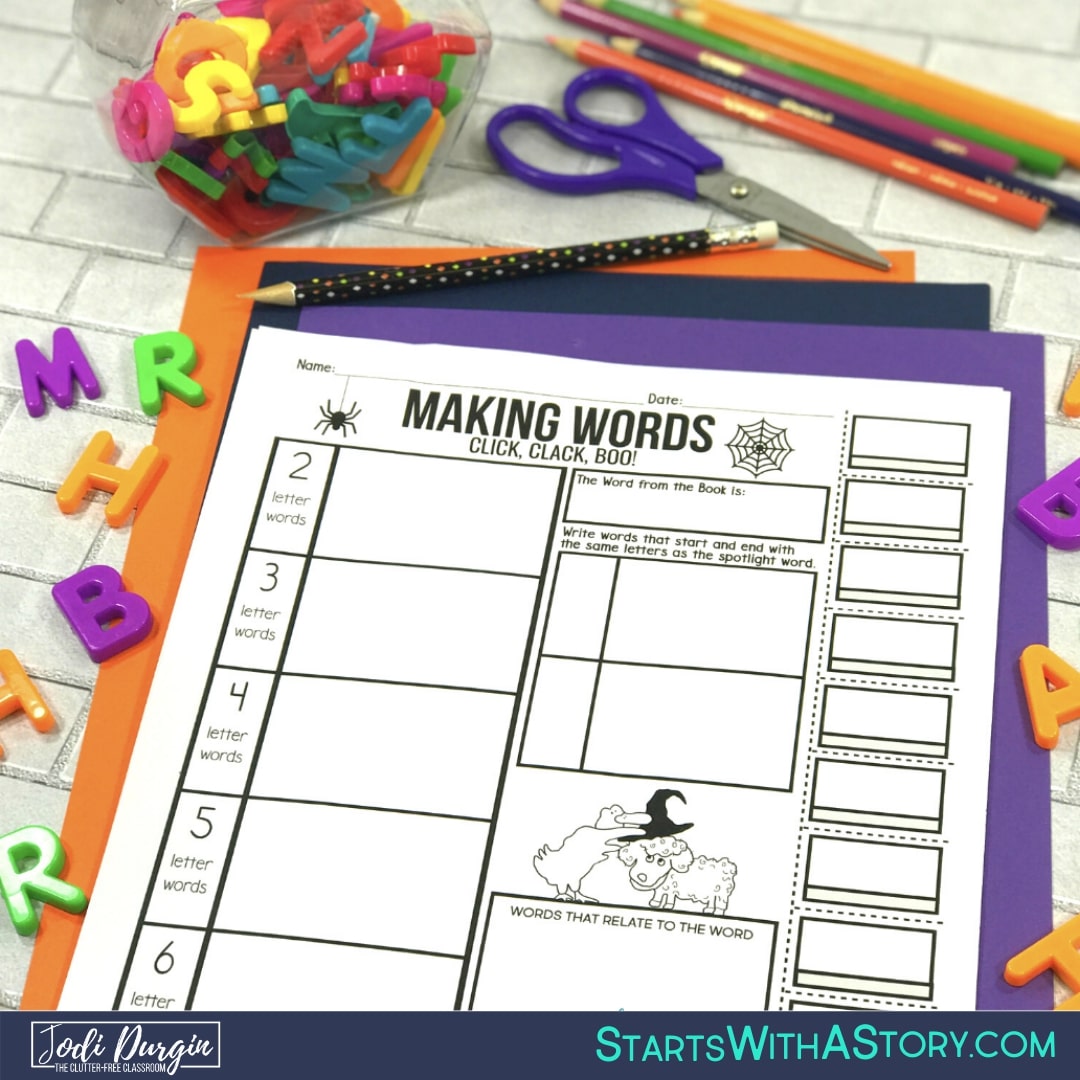 Click Clack Boo activities and lesson plan ideas – Clutter Free ...