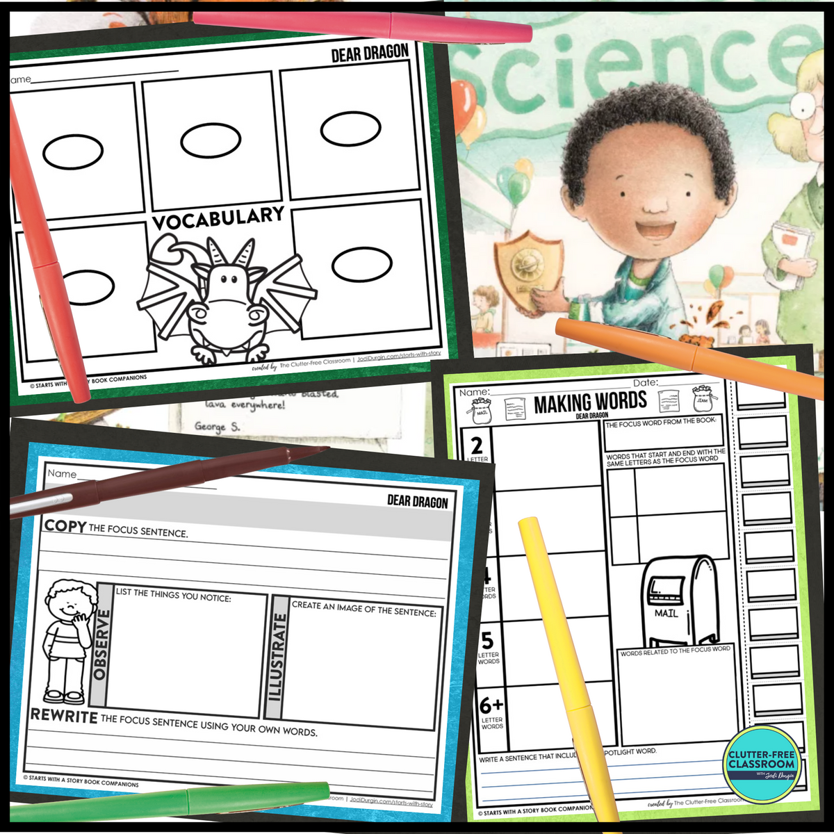 DEAR DRAGON activities and lesson plan ideas – Clutter Free Classroom Store