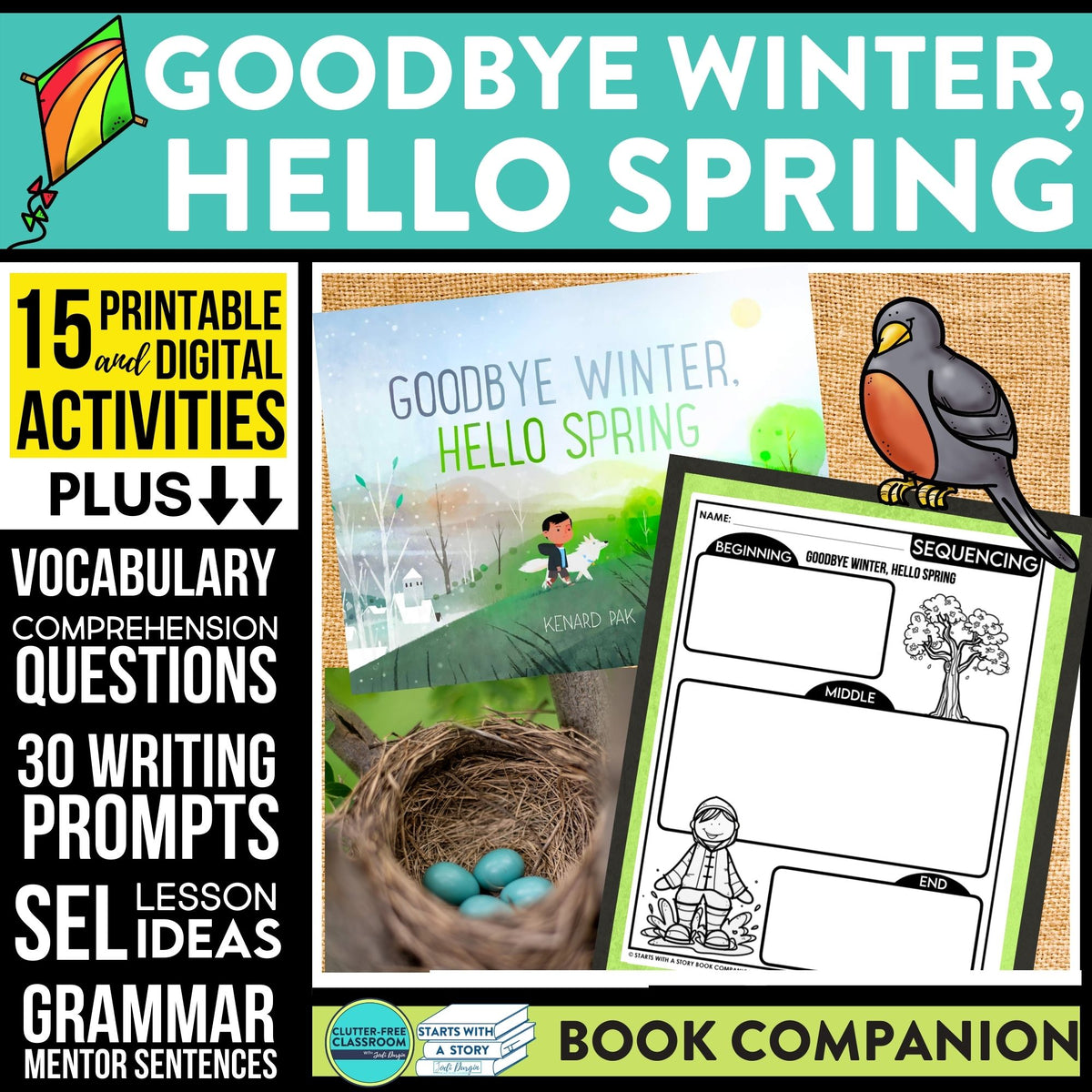 GOODBYE WINTER, HELLO SPRING activities and lesson plan ideas – Clutter ...