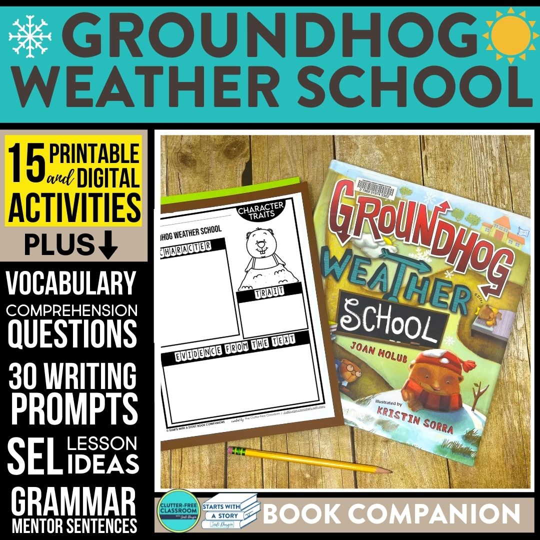 GROUNDHOG WEATHER SCHOOL activities and lesson plan ideas – Clutter ...