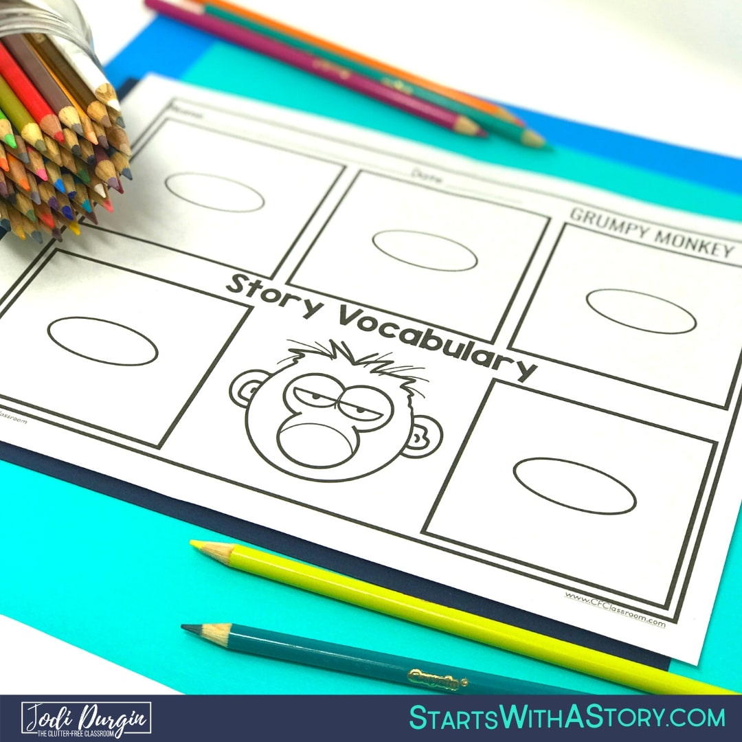 Grumpy Monkey activities and lesson plan ideas – Clutter Free Classroom ...