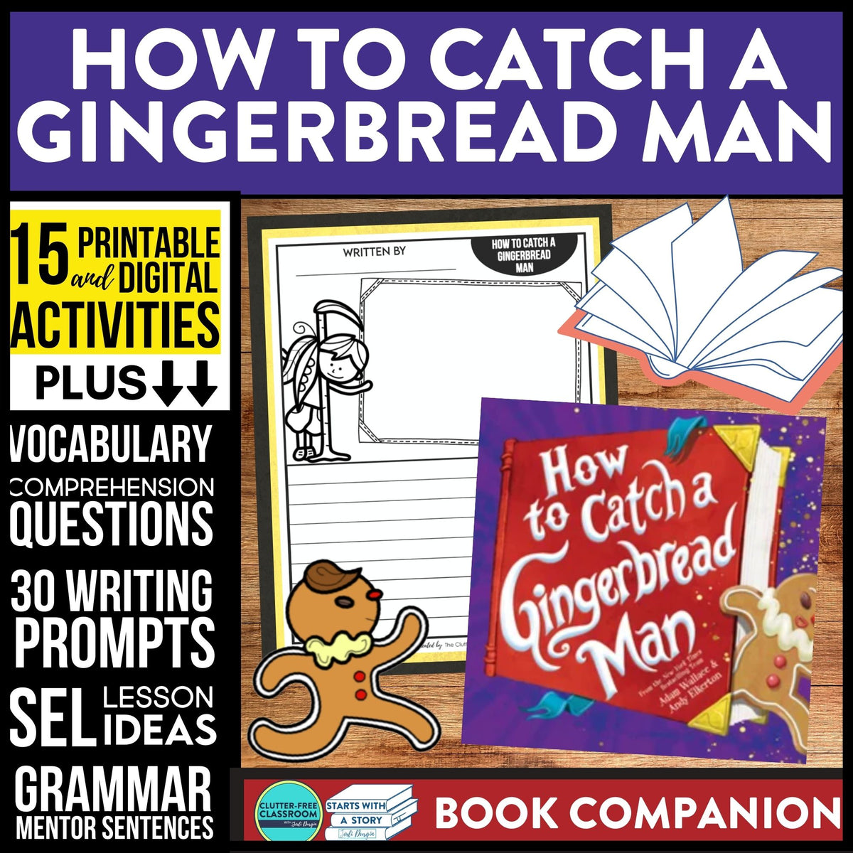 HOW TO CATCH A GINGERBREAD MAN activities and lesson plan ideas ...