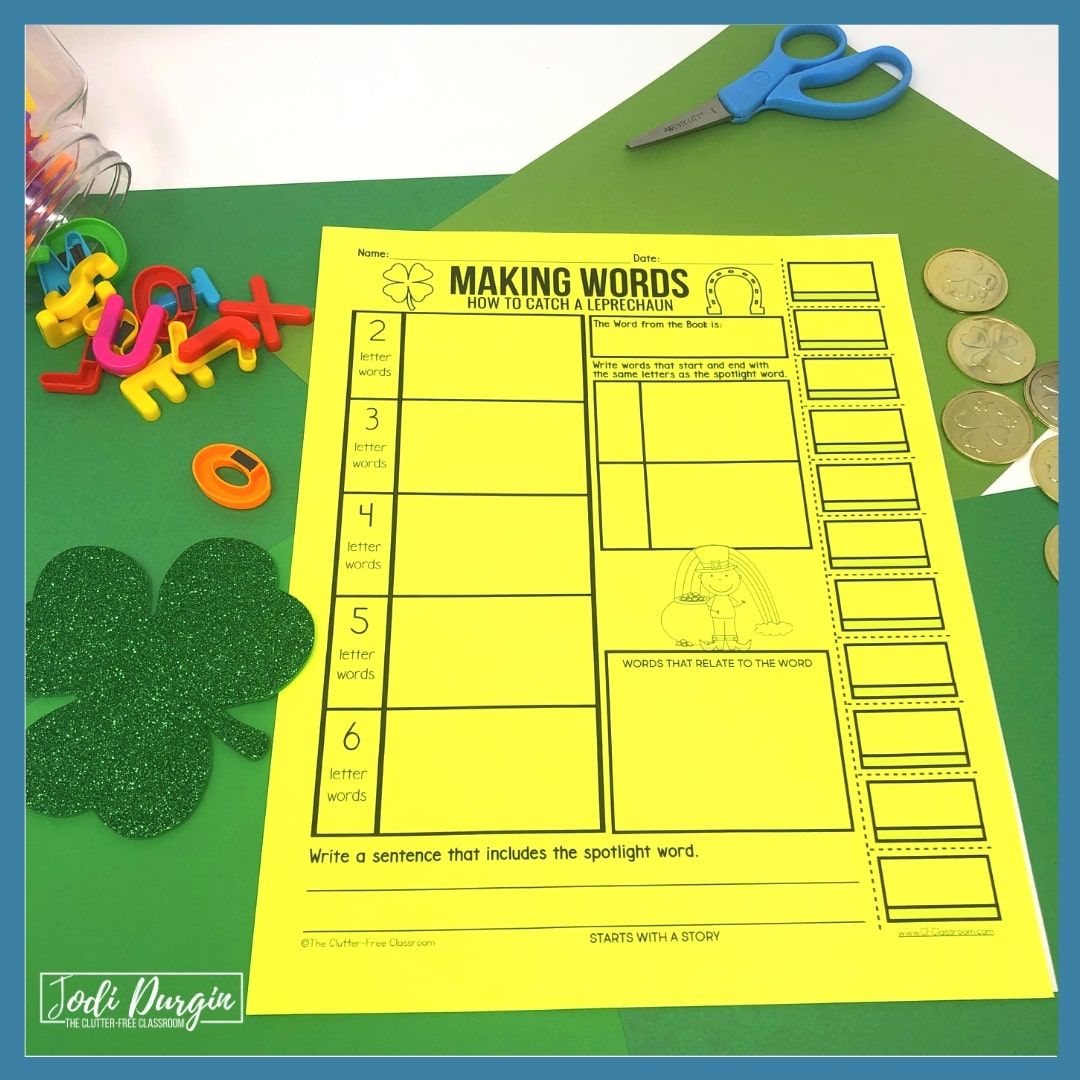 How to Catch a Leprechaun activities and lesson plan ideas – Clutter ...