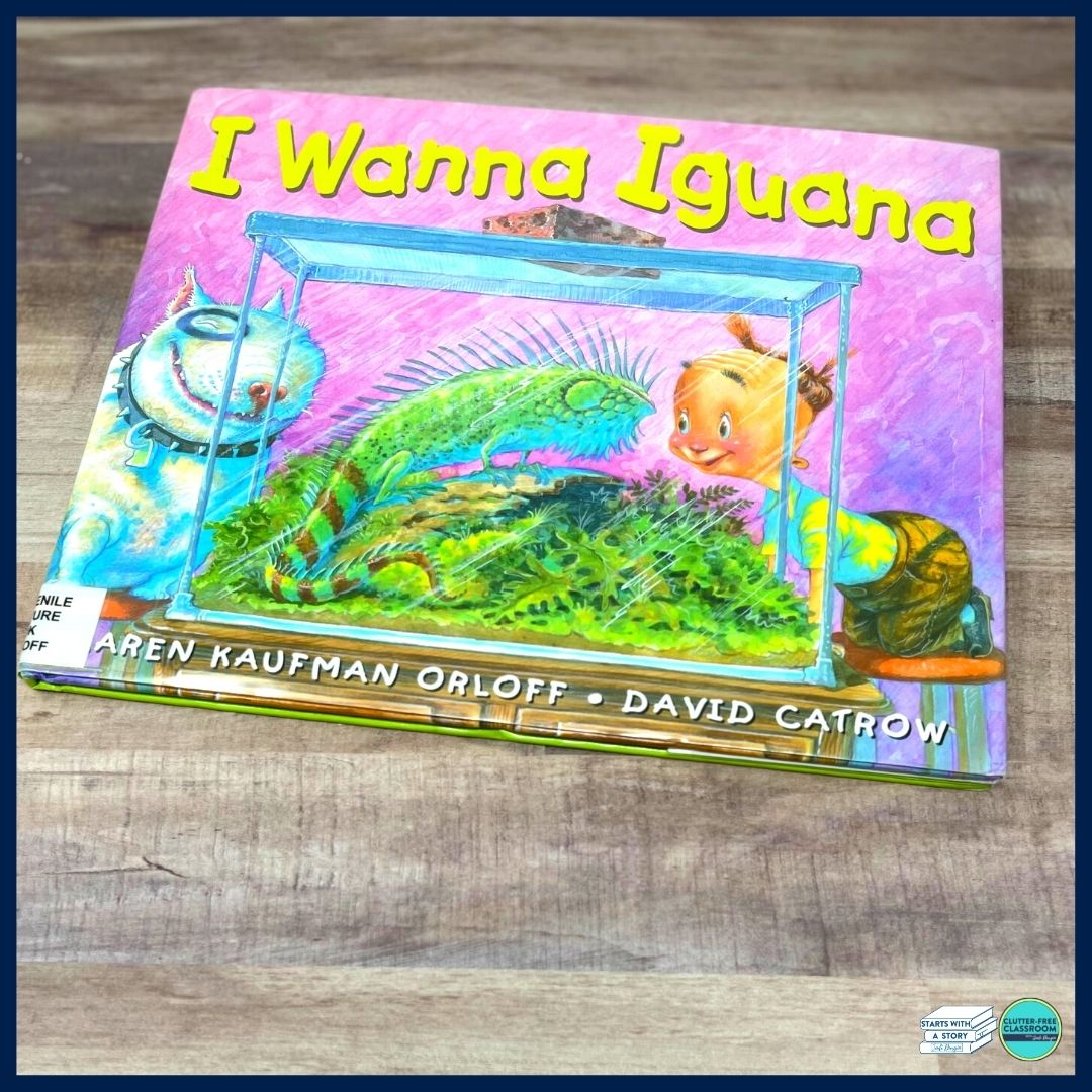 I WANNA IGUANA activities, worksheets & lesson plan ideas – Clutter ...