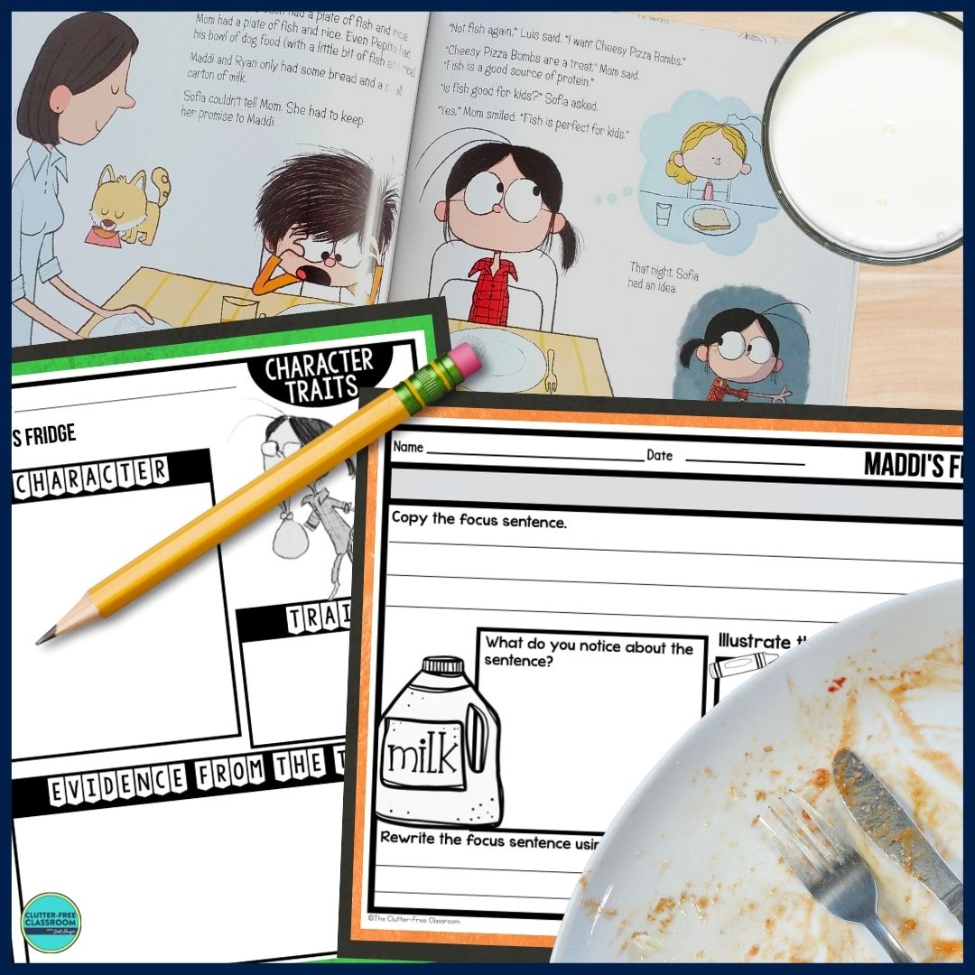 MADDI'S FRIDGE activities, worksheets & lesson plan ideas – Clutter ...