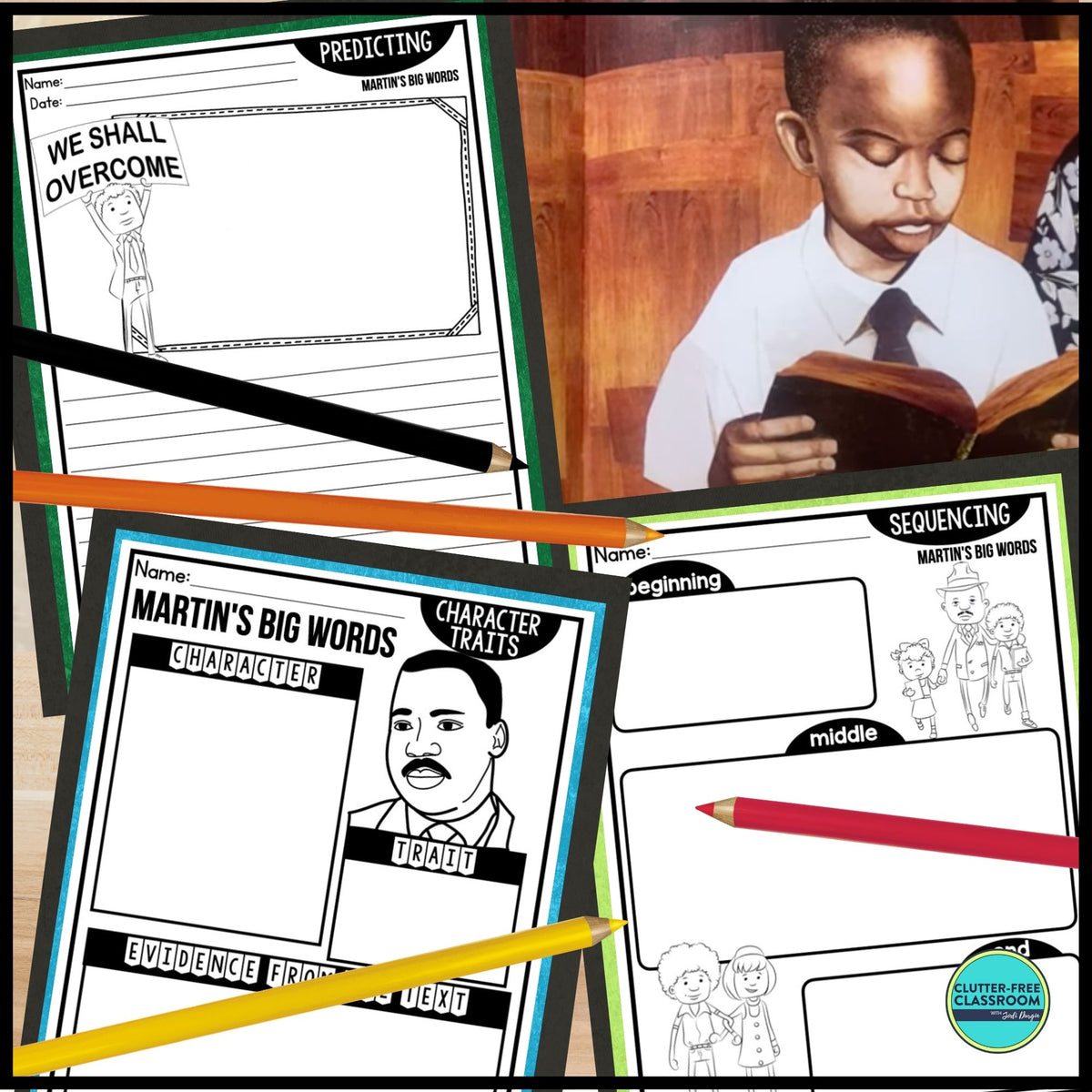MARTIN'S BIG WORDS activities and lesson plan ideas – Clutter Free ...