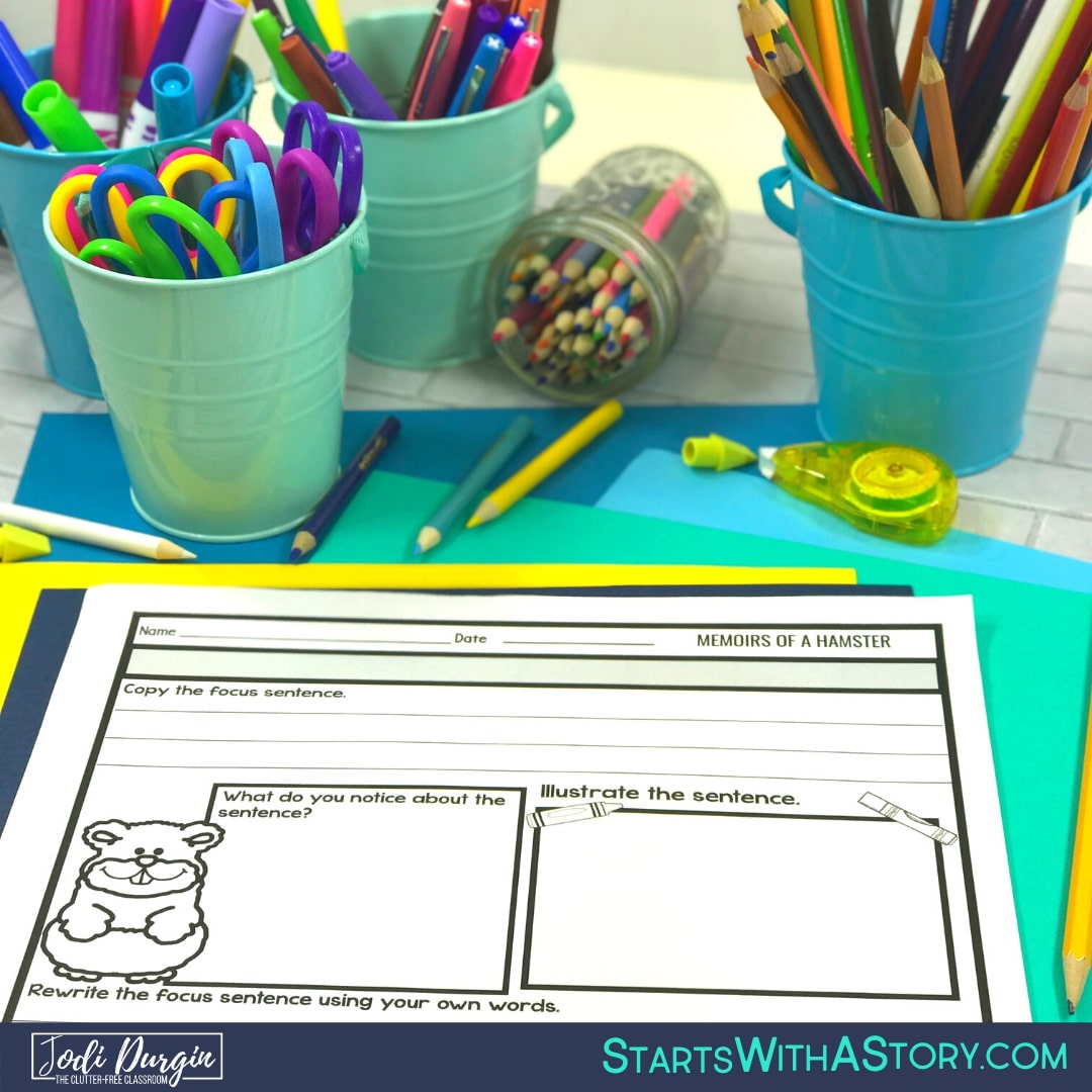 Memoirs of a Hamster activities and lesson plan ideas – Clutter Free ...