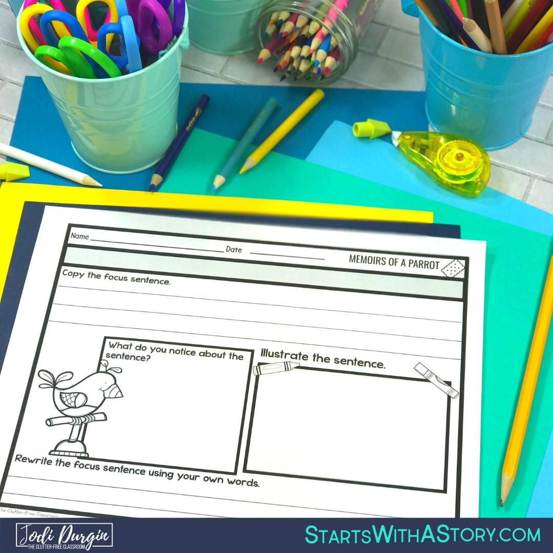 Memoirs of a Parrot activities and lesson plan ideas – Clutter Free ...