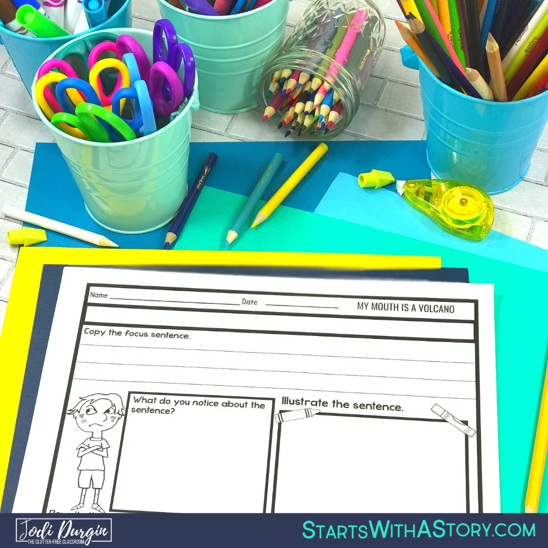 My Mouth is a Volcano activities and lesson plan ideas – Clutter Free ...