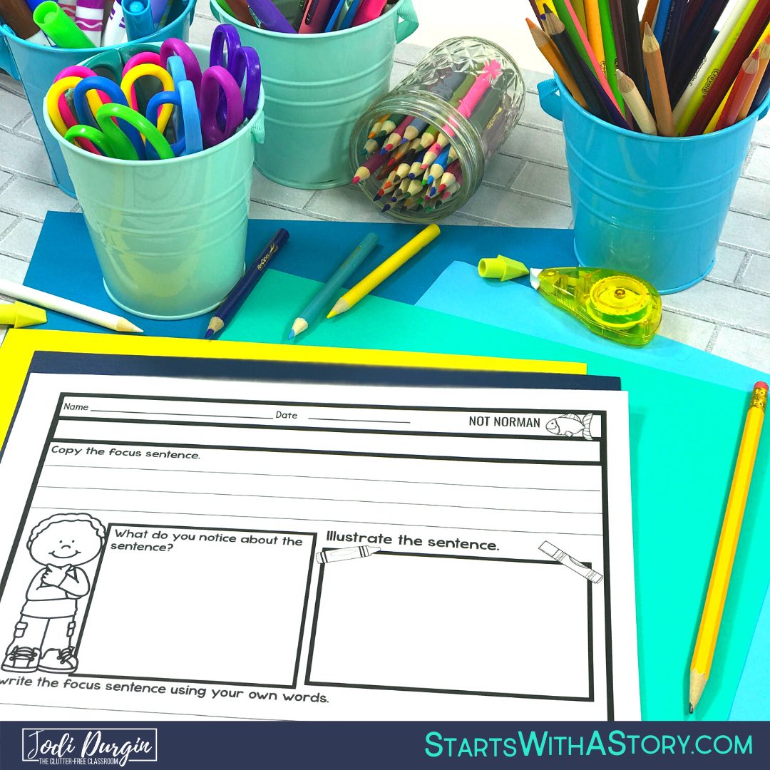 Not Norman activities and lesson plan ideas – Clutter Free Classroom Store