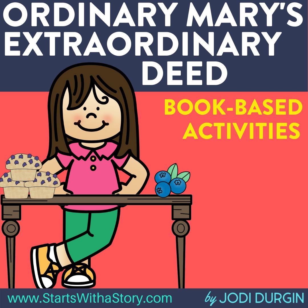 ORDINARY MARY'S EXTRAORDINARY DEED activities and lesson plan ideas ...
