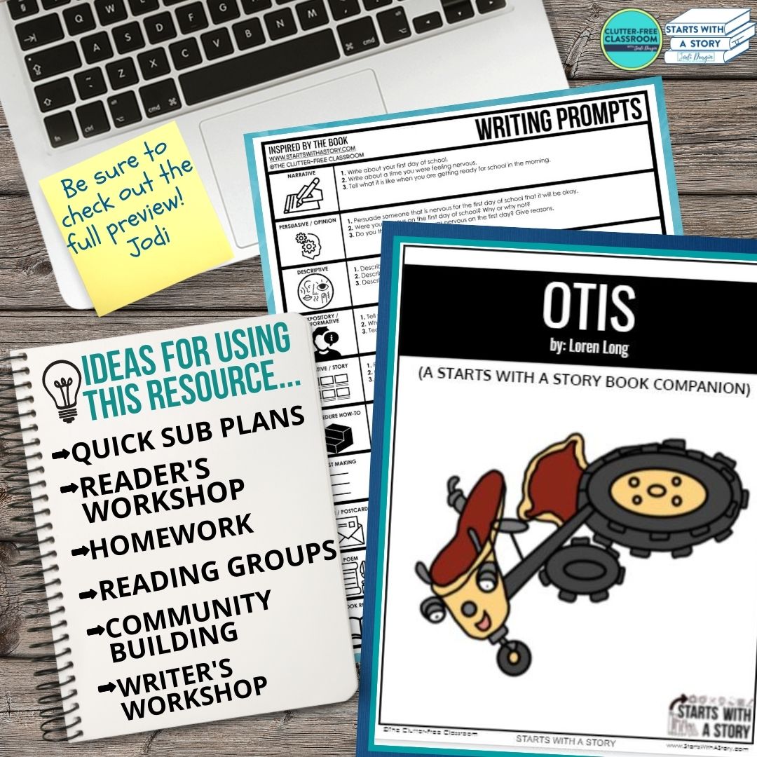 OTIS activities, worksheets & lesson plan ideas – Clutter Free ...