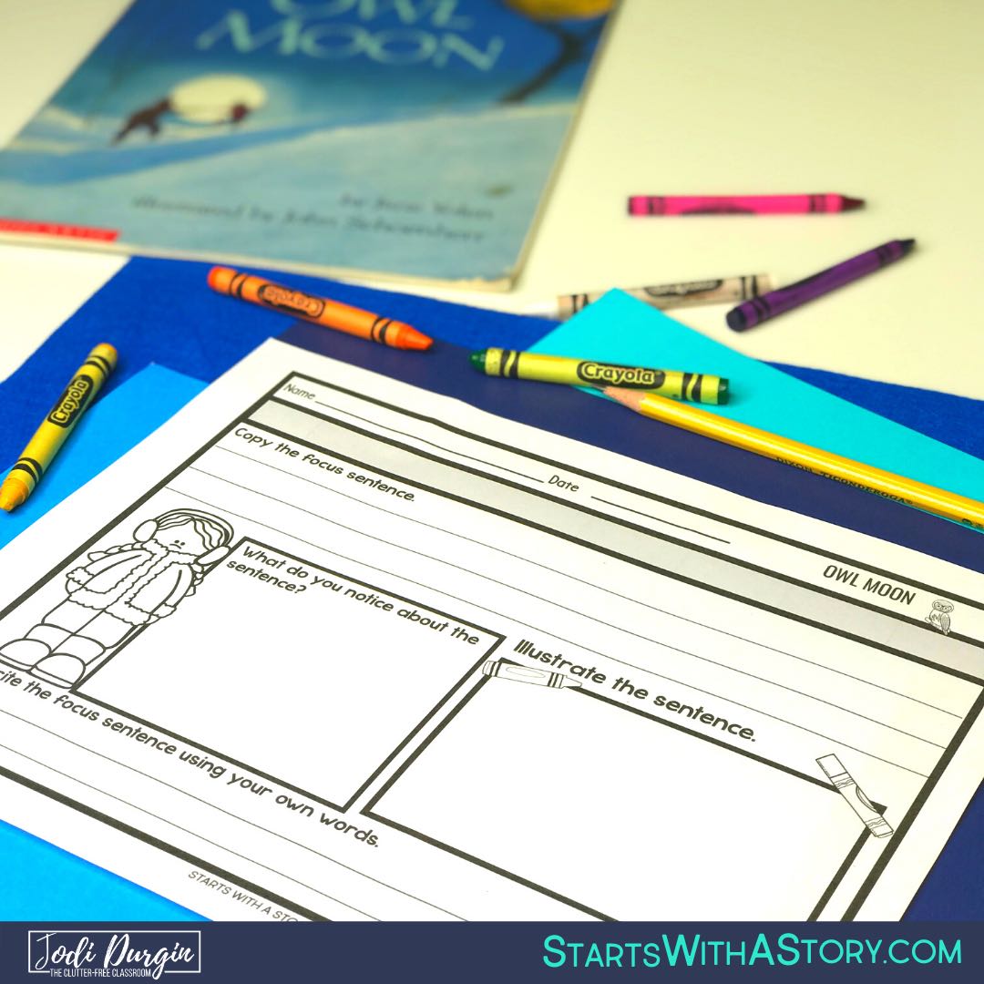 Owl Moon activities and lesson plan ideas – Clutter Free Classroom Store