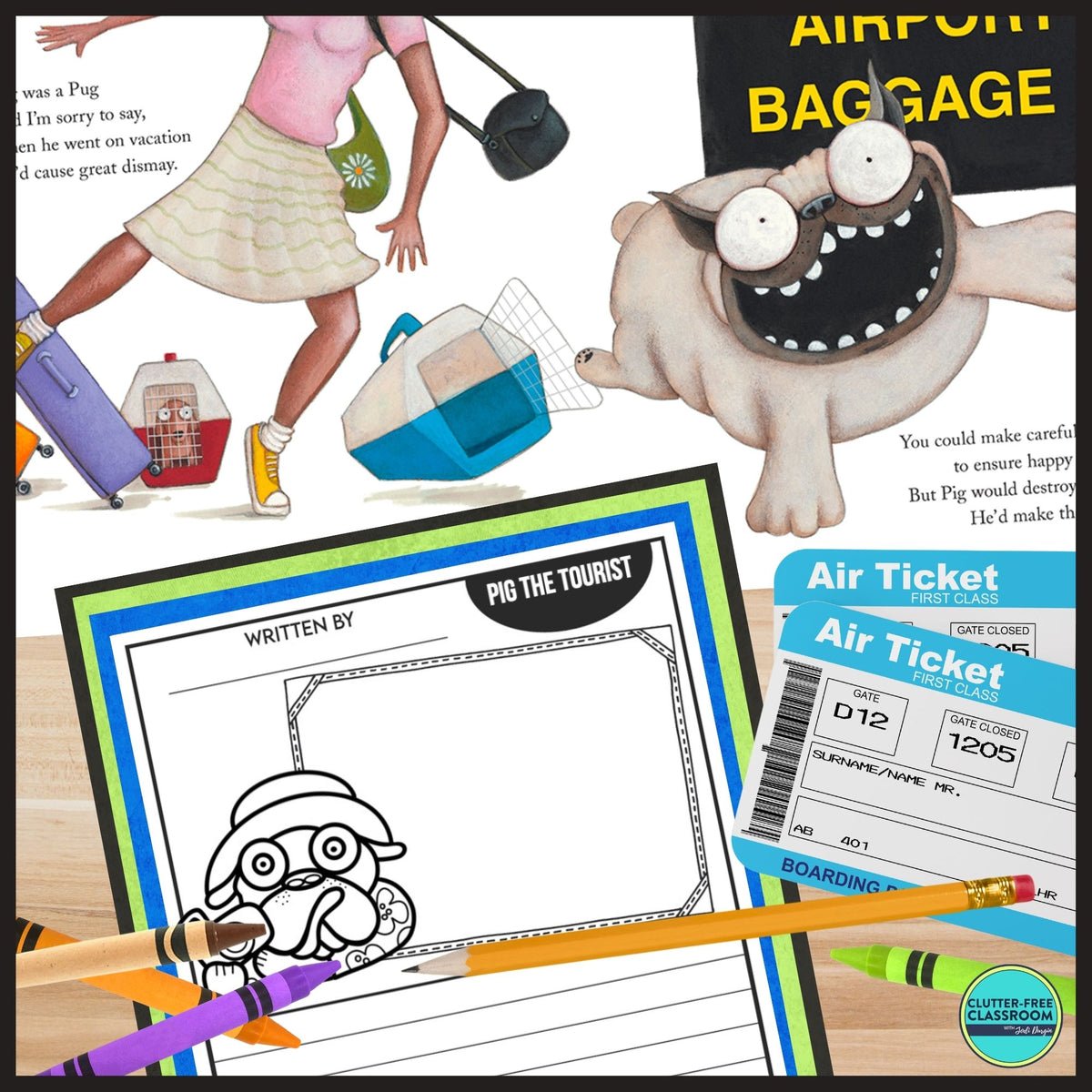 PIG THE TOURIST activities and lesson plan ideas – Clutter Free ...