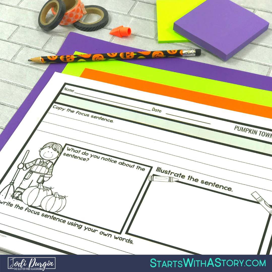 Pumpkin Town activities and lesson plan ideas – Clutter Free Classroom ...