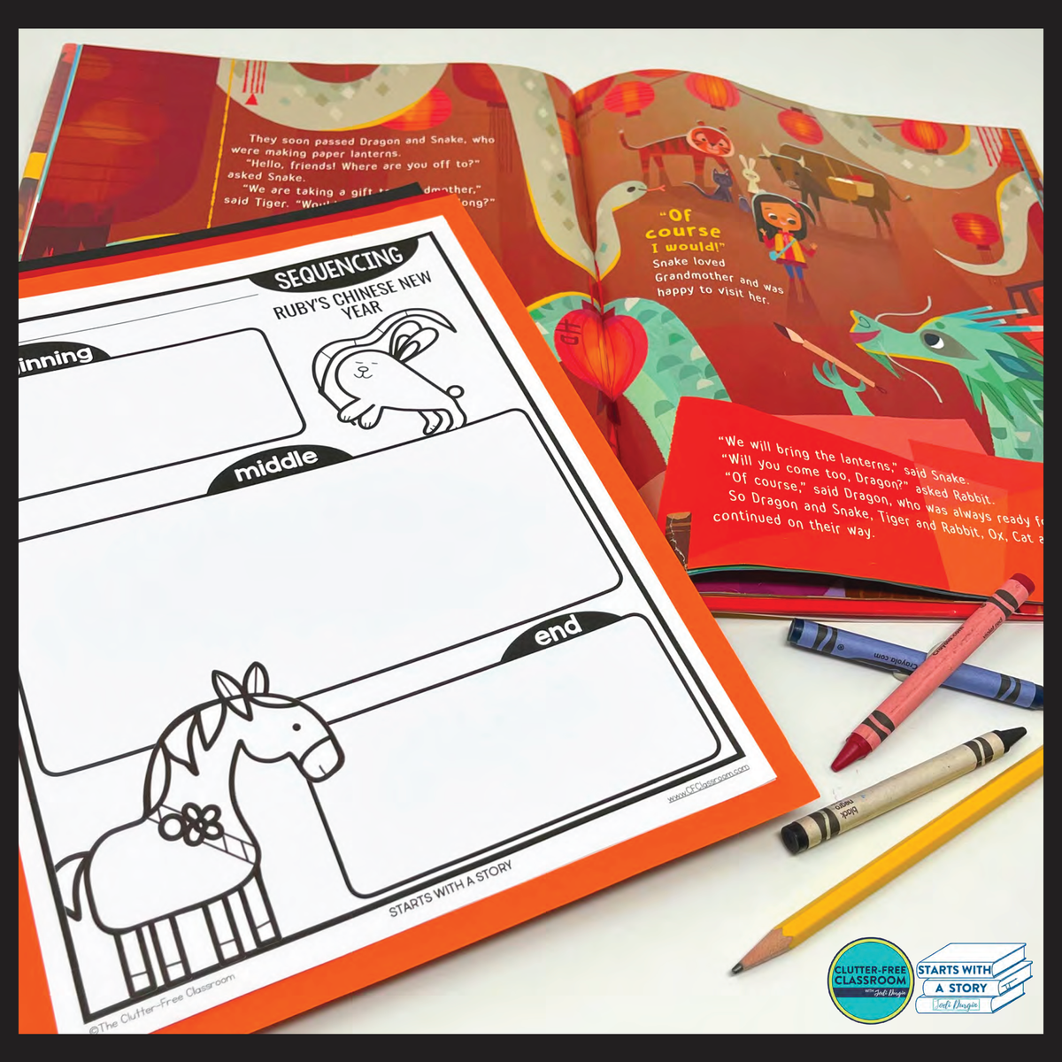 RUBY'S CHINESE NEW YEAR activities and lesson plan ideas – Clutter Free ...