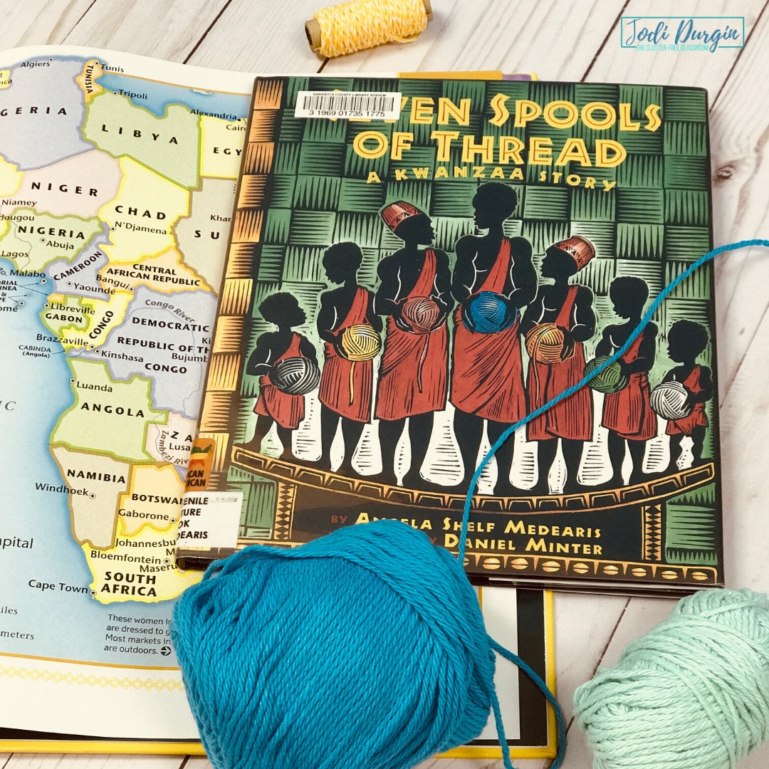 Seven Spools of Thread: A Kwanzaa Story activities and lesson plan ide ...
