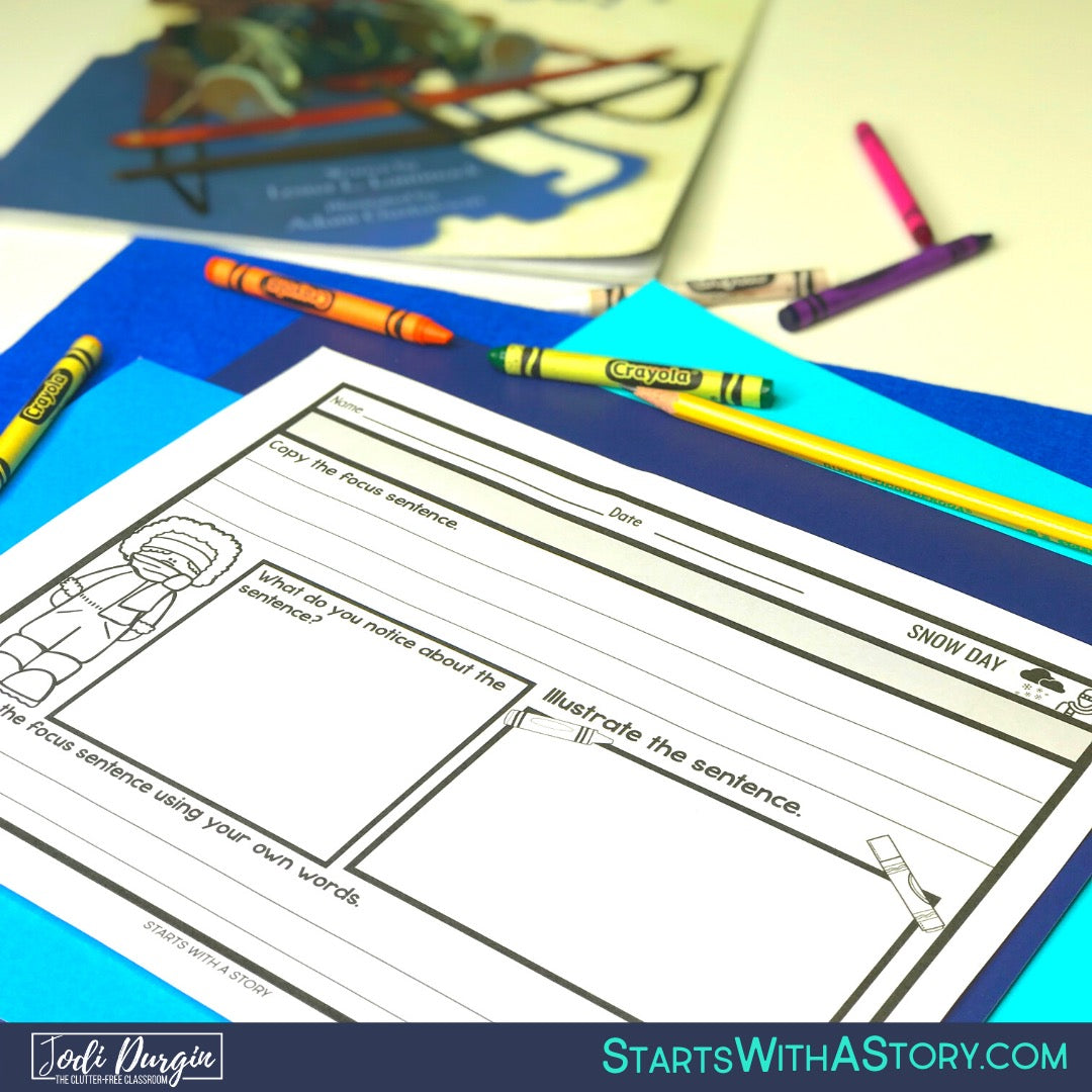 Snow Day (Lester Laminack) activities and lesson plan ideas – Clutter ...