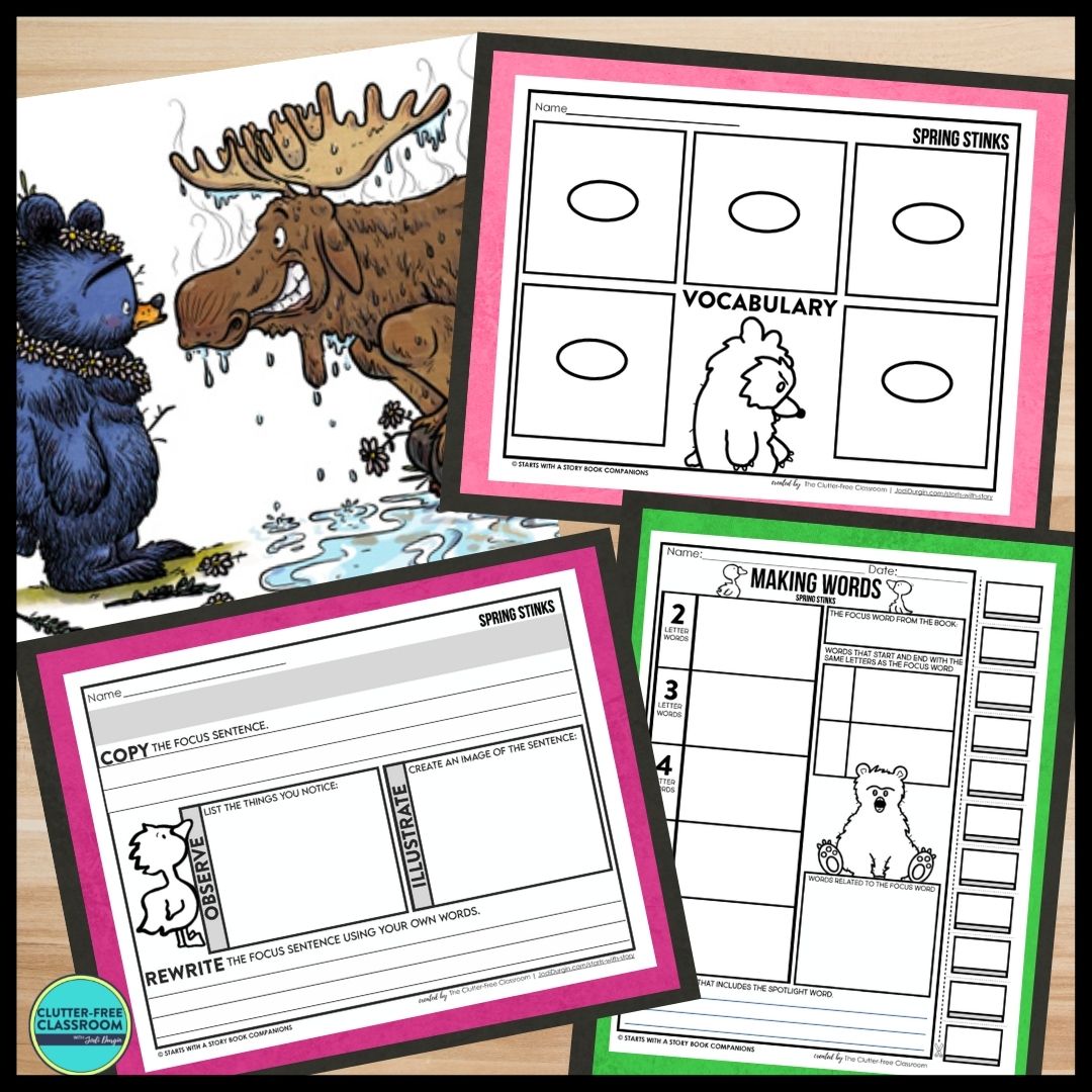 SPRING STINKS activities and lesson plan ideas – Clutter Free Classroom ...