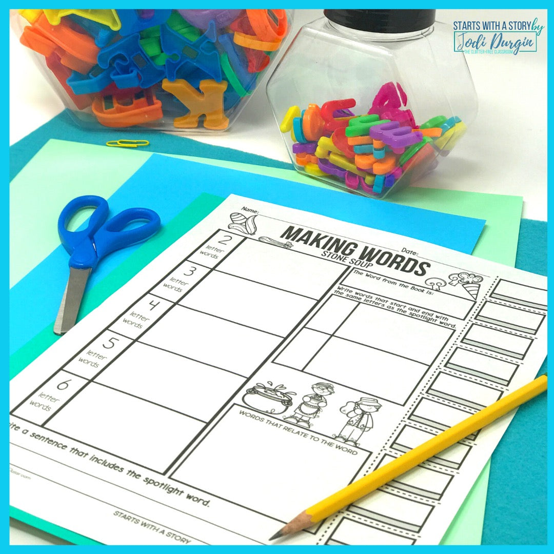 Stone Soup activities and lesson plan ideas – Clutter Free Classroom Store