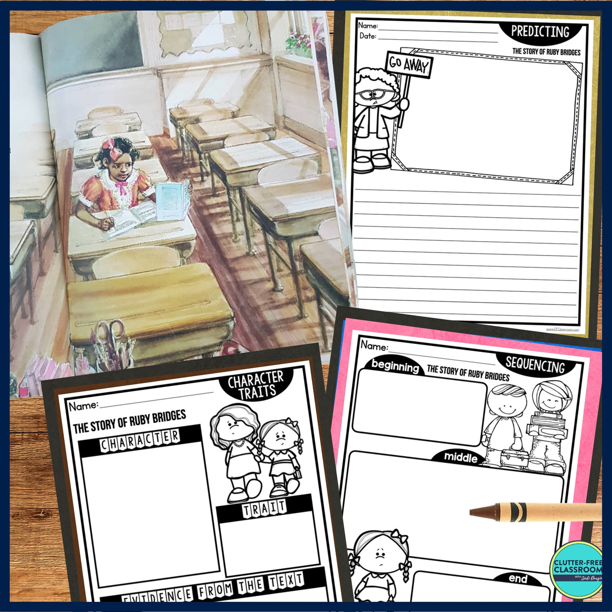 THE STORY OF RUBY BRIDGES activities and lesson plan ideas – Clutter ...
